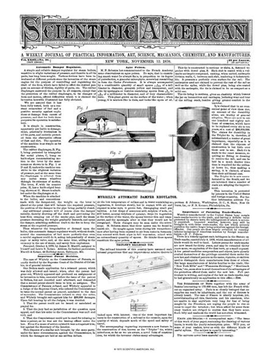 Scientific American Volume 23, Issue 20 | Scientific American