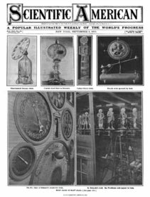 Index of Inventions- September 3, 1910 - Scientific American