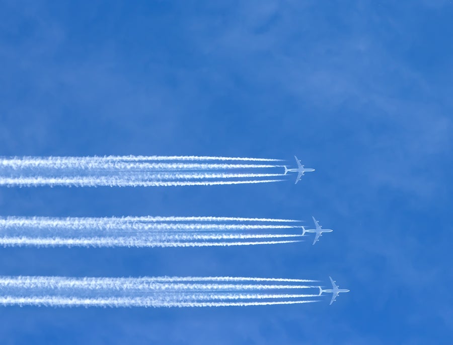 What Are Chemtrails Made Of? | Scientific American