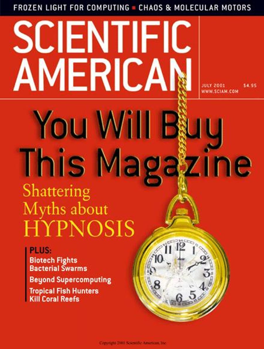 July 2001 | Scientific American
