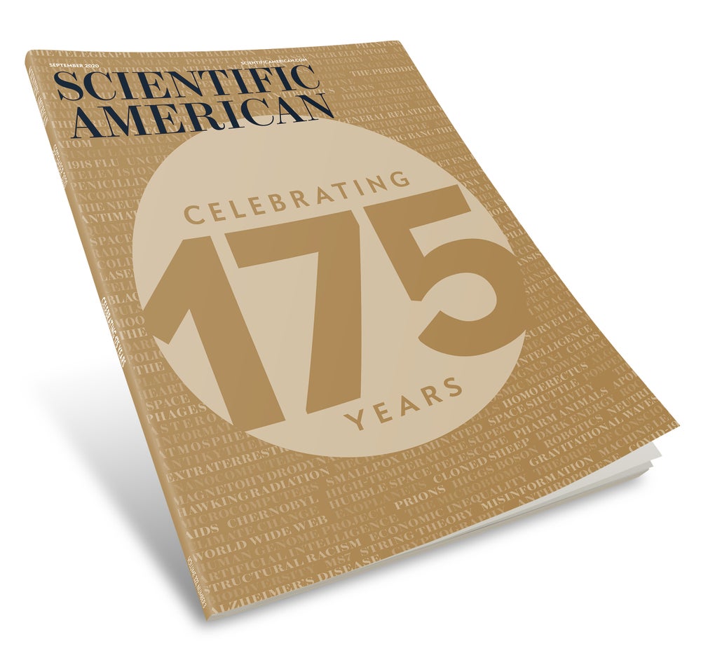 Celebrating Scientific American's 175th Anniversary | Scientific American