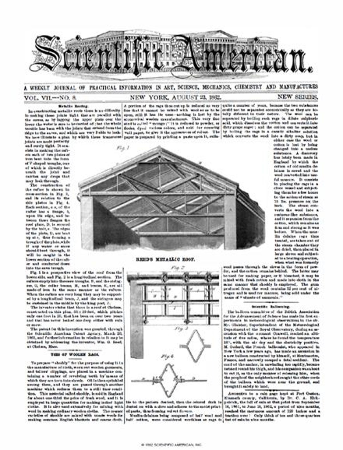 Scientific American Volume 7, Issue 8 | Scientific American Scientific American Volume 7, Issue 8 | Scientific American
