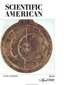 Books April 1986 Scientific American