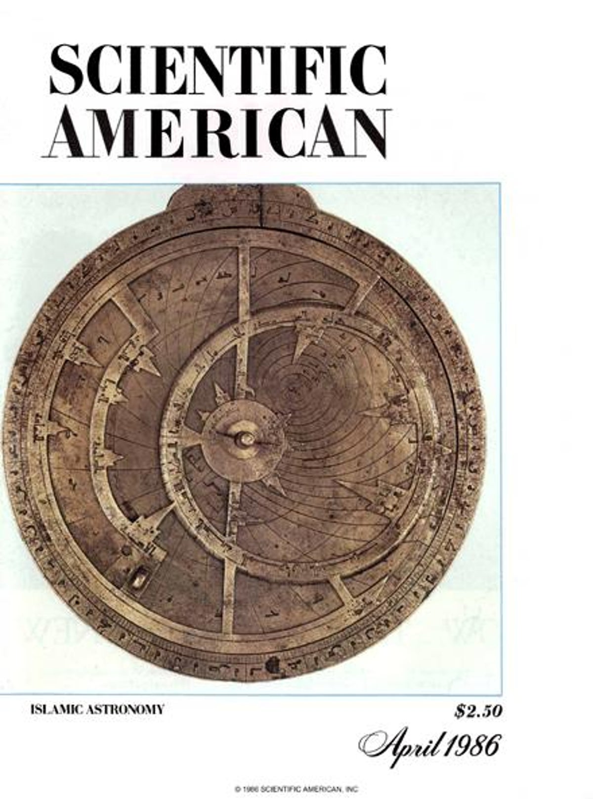 Scientific American Volume 254, Issue 4 | Scientific American