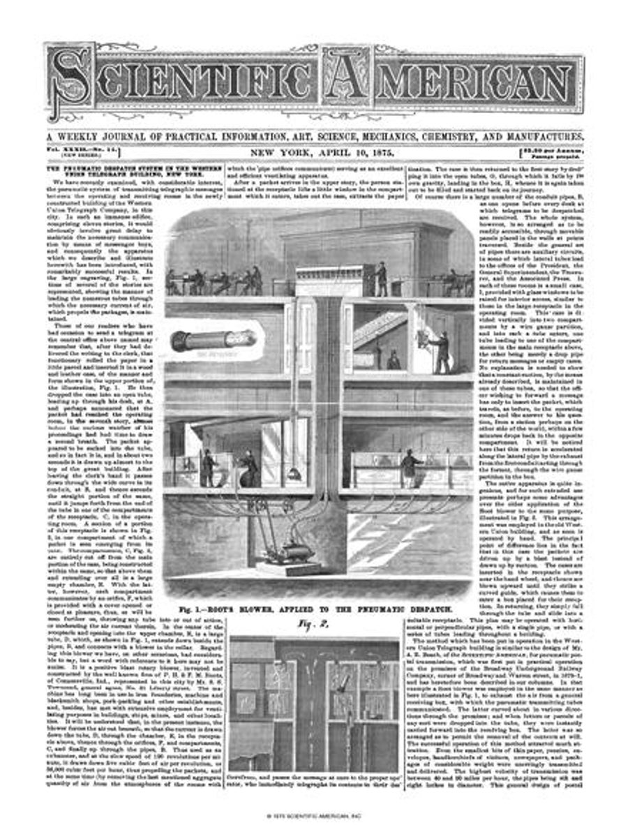 Index of Inventions - April 10, 1875 | Scientific American