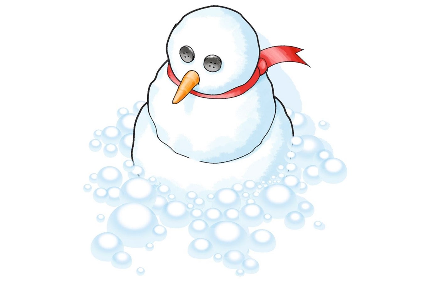 Foamy White "Snow" | Scientific American