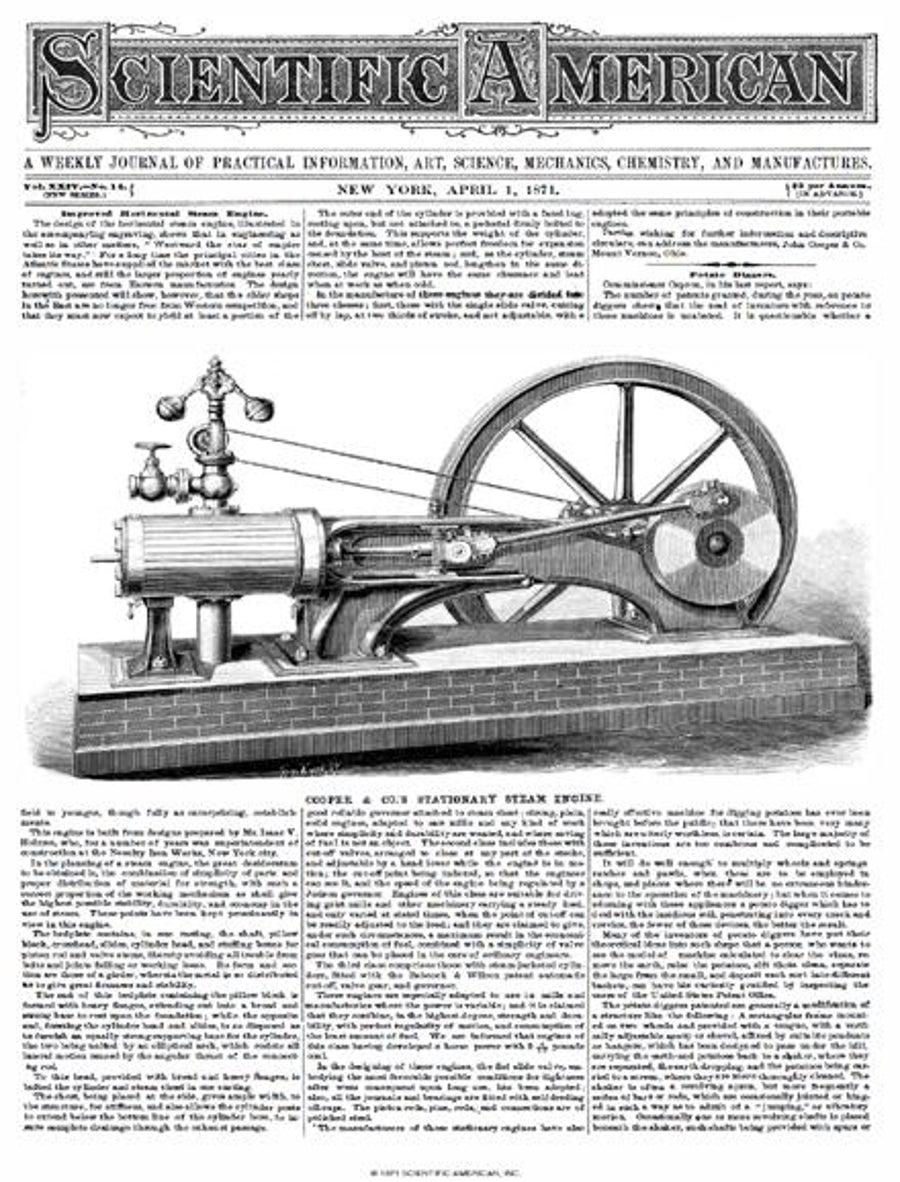 Official List of Patents- April 1, 1871 | Scientific American