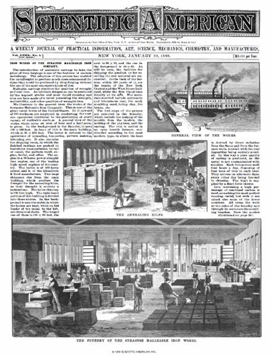 Engineering Inventions - January 28, 1888 | Scientific American