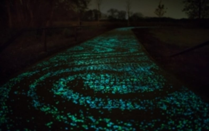 Glow-Hard: Luminous Cement Could Light Roads, Structures - Scientific ...