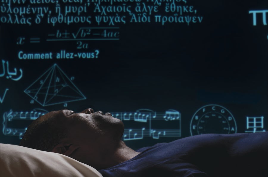 You Really Can Learn in Your Sleep | Scientific American