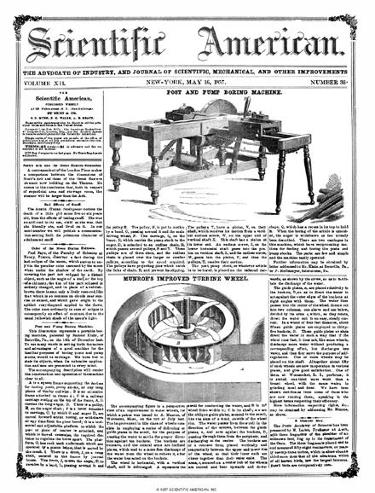 Scientific American Volume 12, Issue 36 | Scientific American