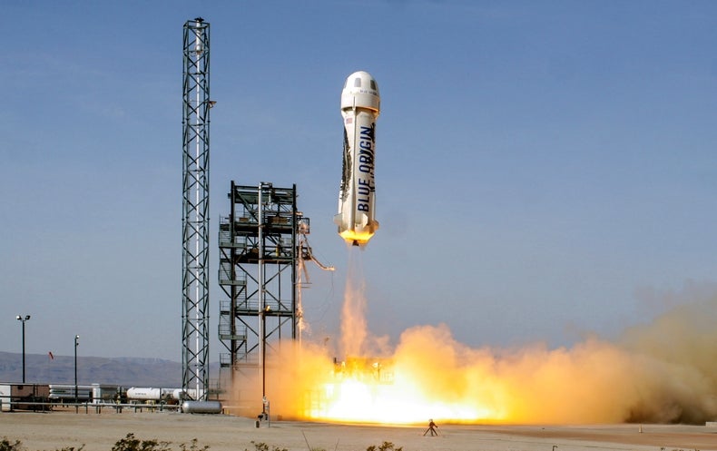 Blue Origin's Suborbital Rocket Passes Milestone Safety Test ...