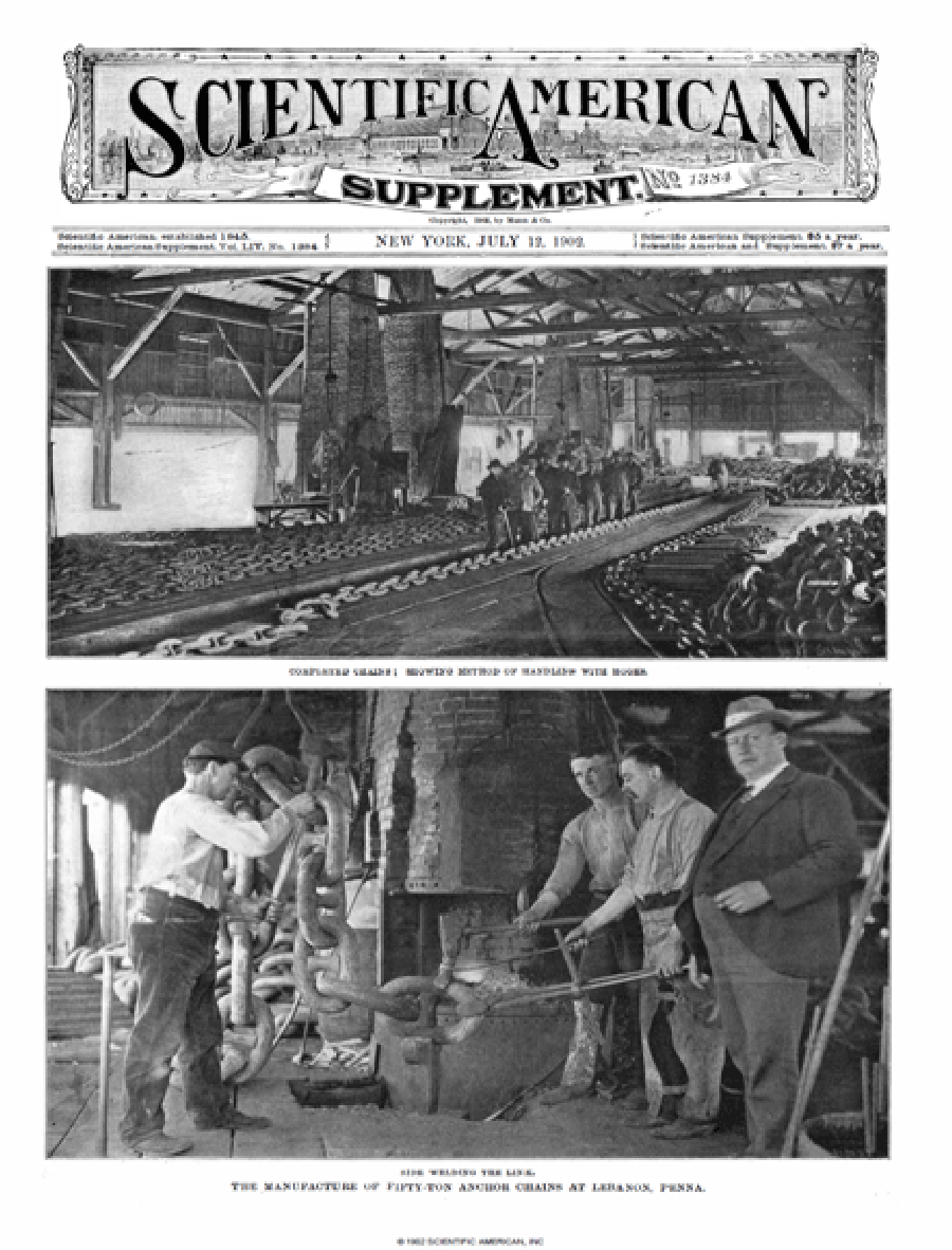 Engines of the Twin-Screw Steamer “Arundel” | Scientific American