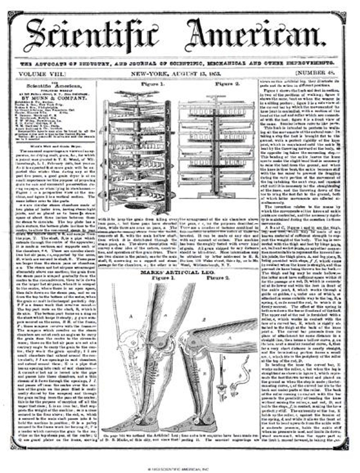 Scientific American Volume 8, Issue 48 | Scientific American