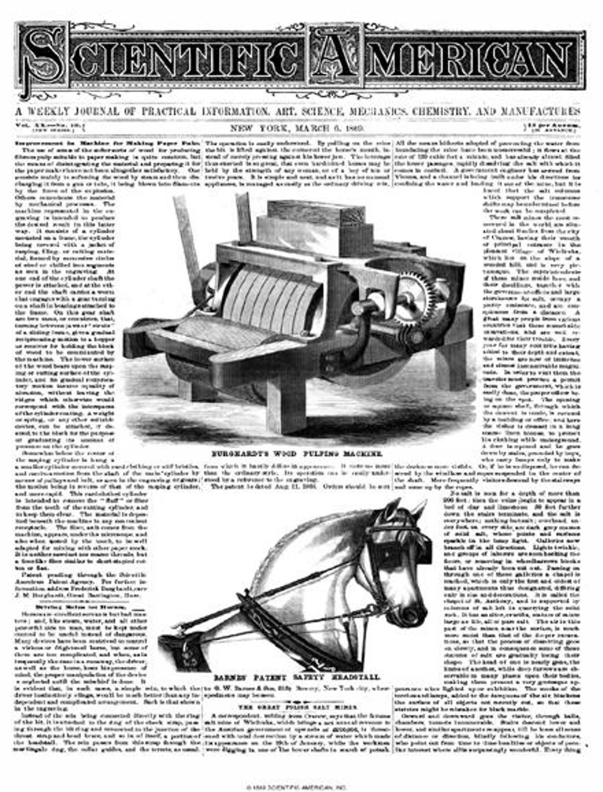 Scientific American Volume 20, Issue 10 | Scientific American