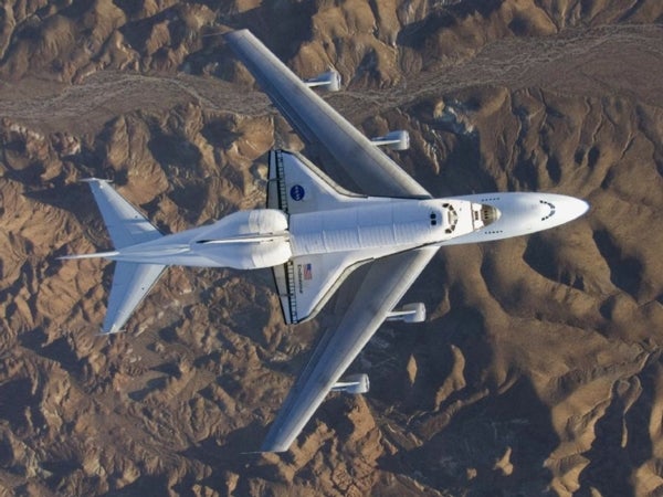 Endeavour hitches a ride - Scientific American