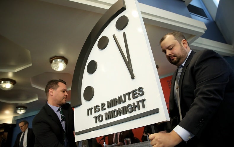How the Doomsday Clock Could Help Trigger the Armageddon It Warns of ...