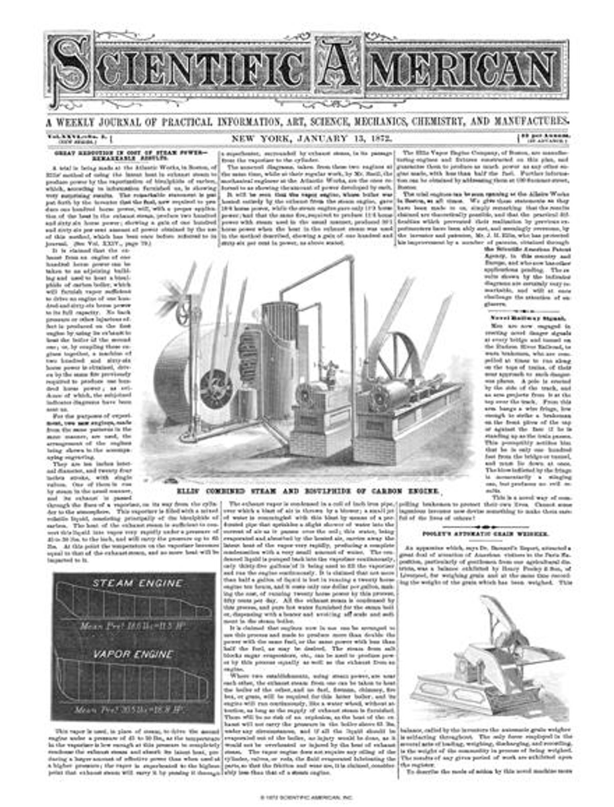 Scientific American Volume 26, Issue 3 | Scientific American