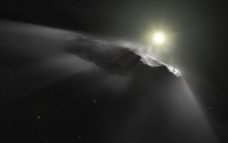 'Oumuamua, Our First Interstellar Visitor, May Have Been a Comet After ... 'Oumuamua, Our First Interstellar Visitor, May Have Been a Comet After ...