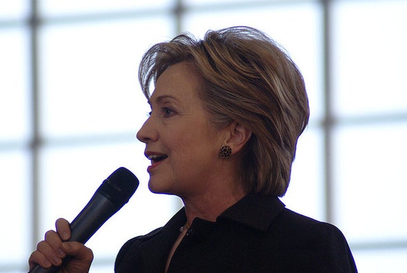 Hillary Clinton Vows To Make U S A Clean Energy Superpower