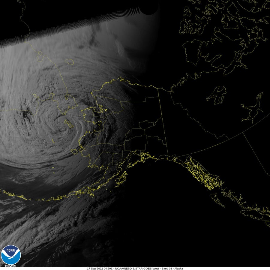 Why Typhoon Merbok Was So Powerful when It Hit Alaska | Scientific American
