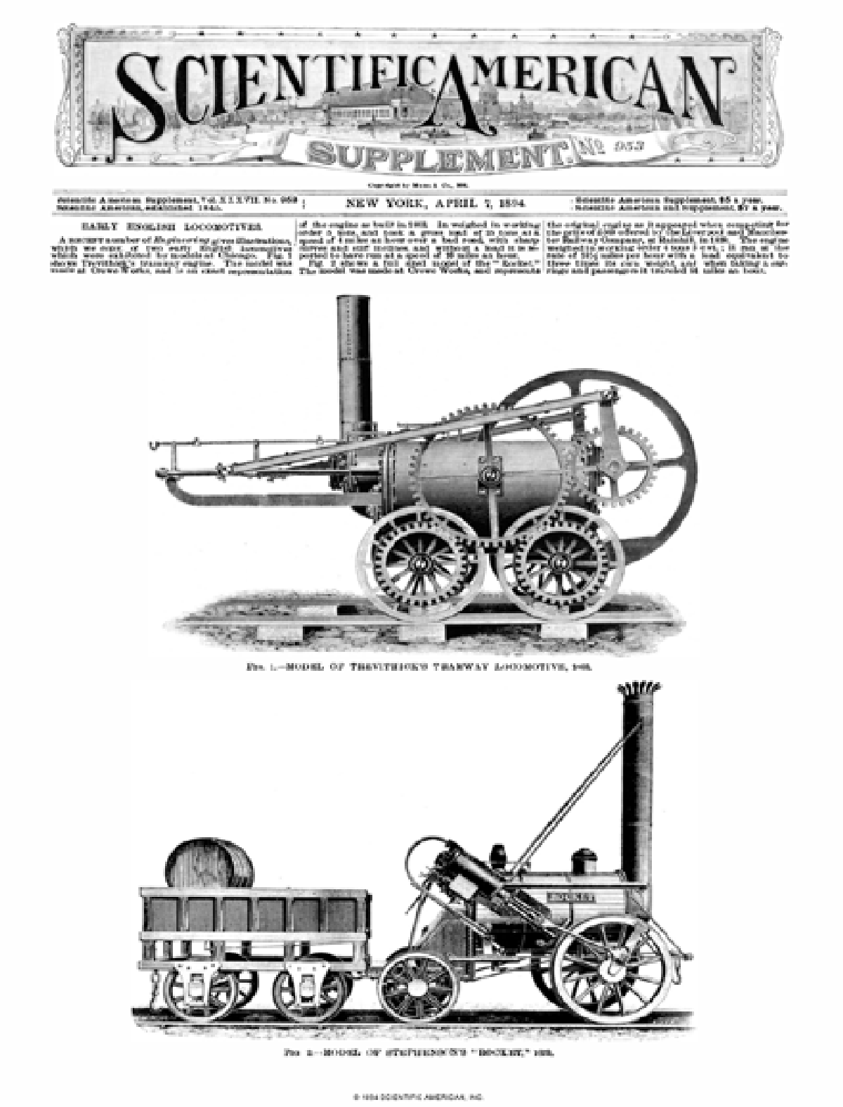 Scientific American Supplements Volume 37, Issue 953supp | Scientific ...