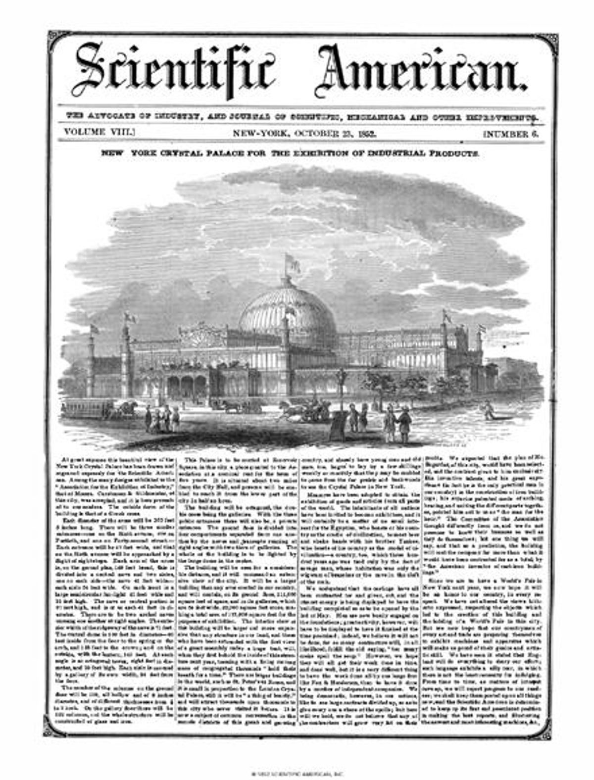 Scientific American Volume 8, Issue 6 | Scientific American