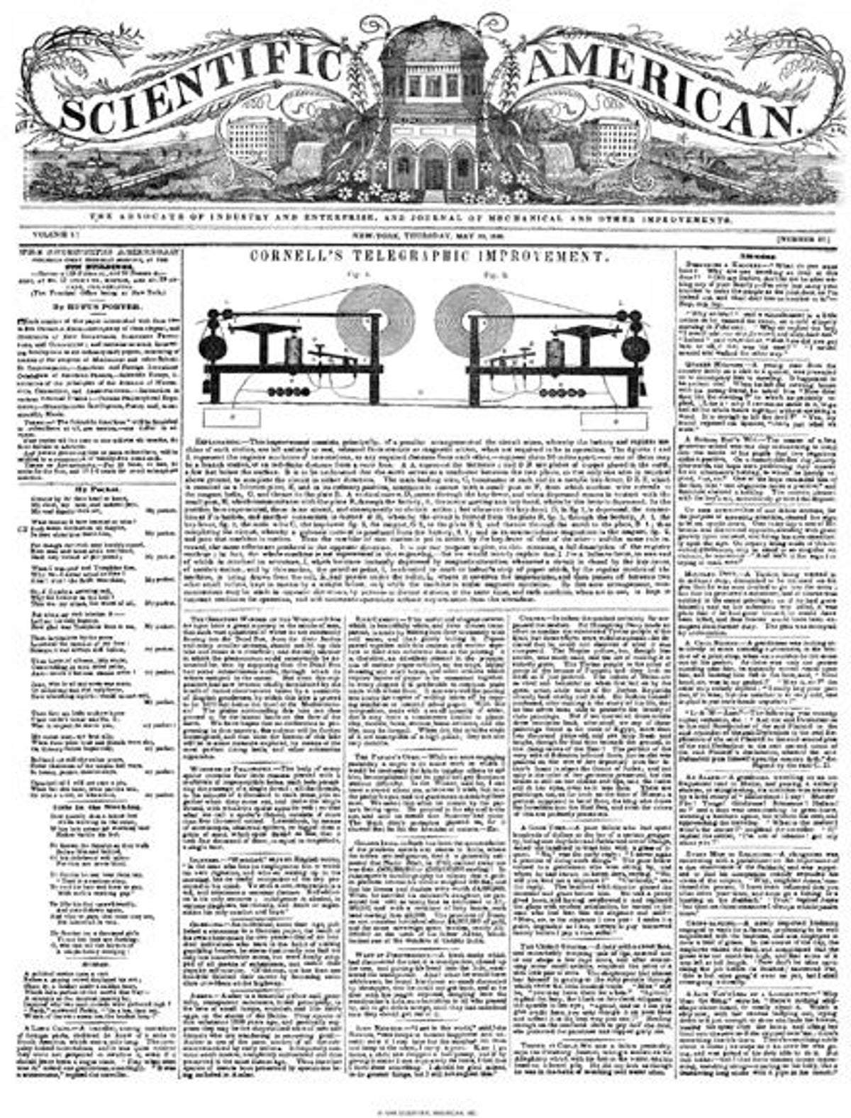 Scientific American Volume 1, Issue 37 | Scientific American