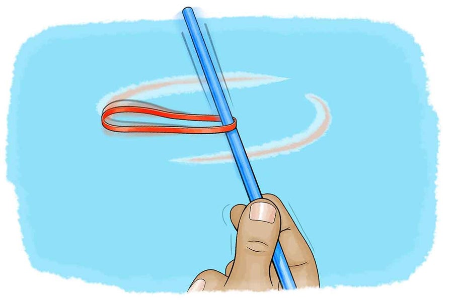 Hula-Hooping with a Rubber Band | Scientific American