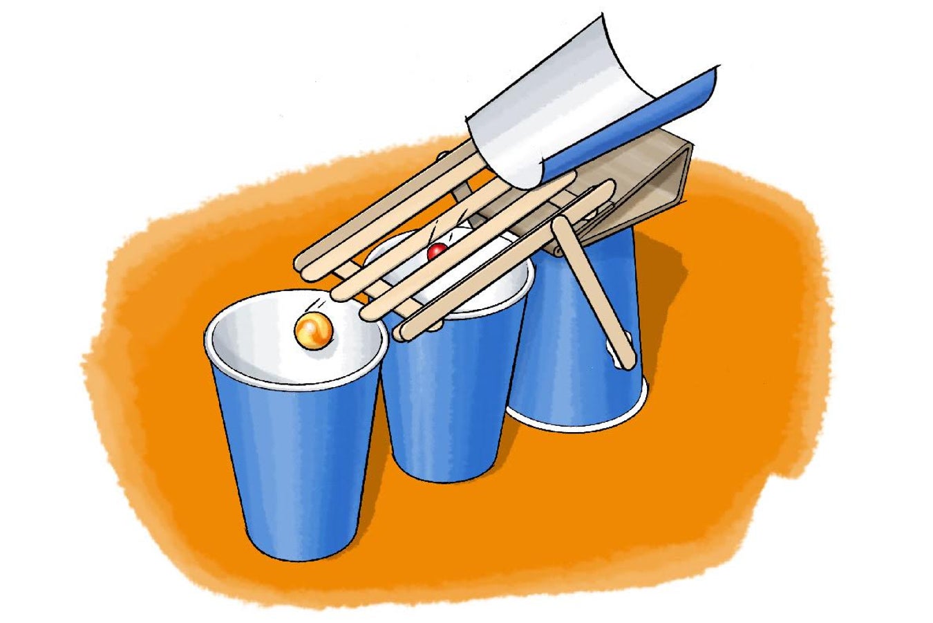 Gravity-Powered Sorting Machine | Scientific American