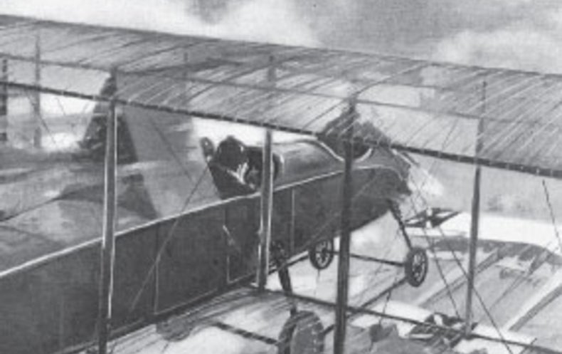 The Flight of the Invisible Airplane, 1915 - Scientific American